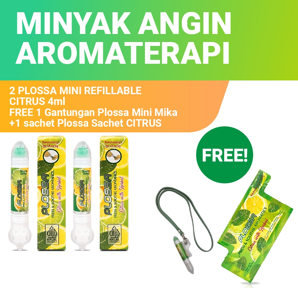 Jual Buy 2 Plossa 4 Ml Citrus free 1 Gantungan Plossa Mini Mika+1 ...