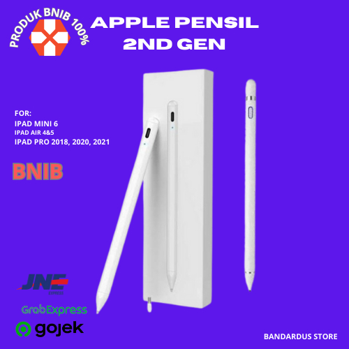 Jual Apple Pencil 2nd Generation iPad Air 4 2020 Ap*le Pencil Gen 2 ...