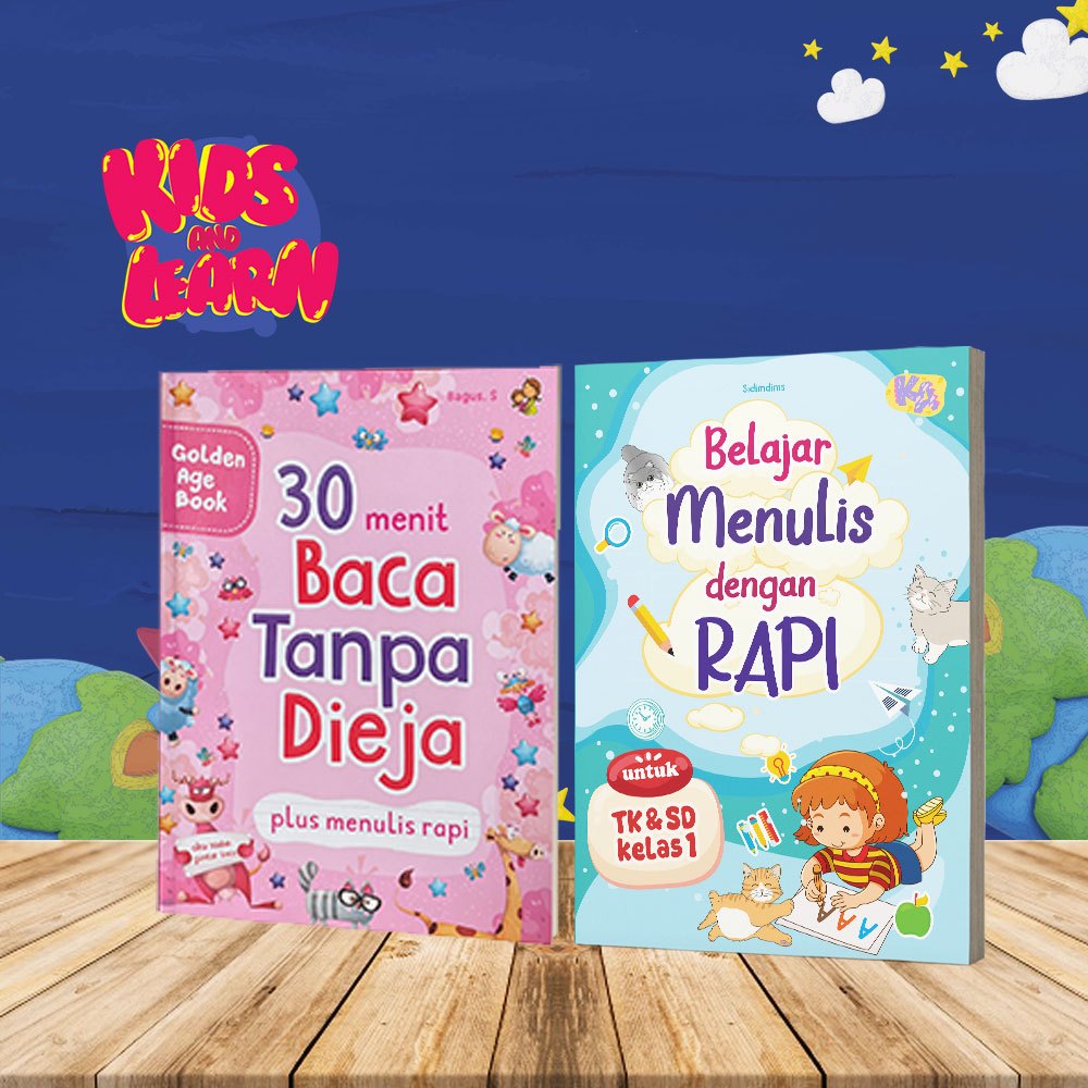 Jual Buku Aktivitas Anak Belajar Menulis Dengan Rapi Anak Tk Paud ...