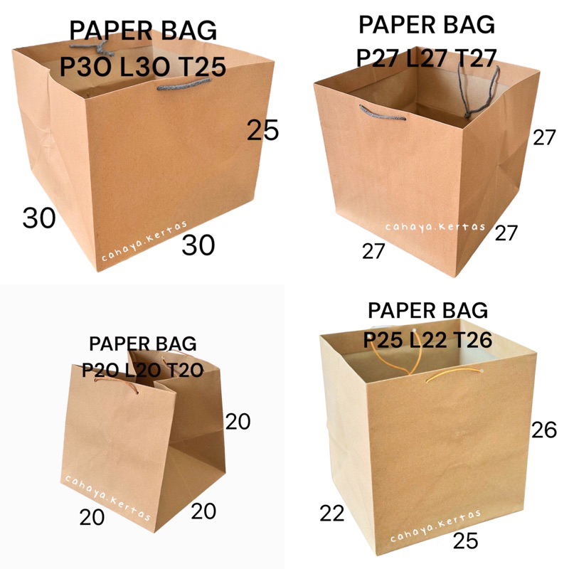 Jual paper bag kardus nasi tas kertas box nasi tumpeng mini tumpeng ...