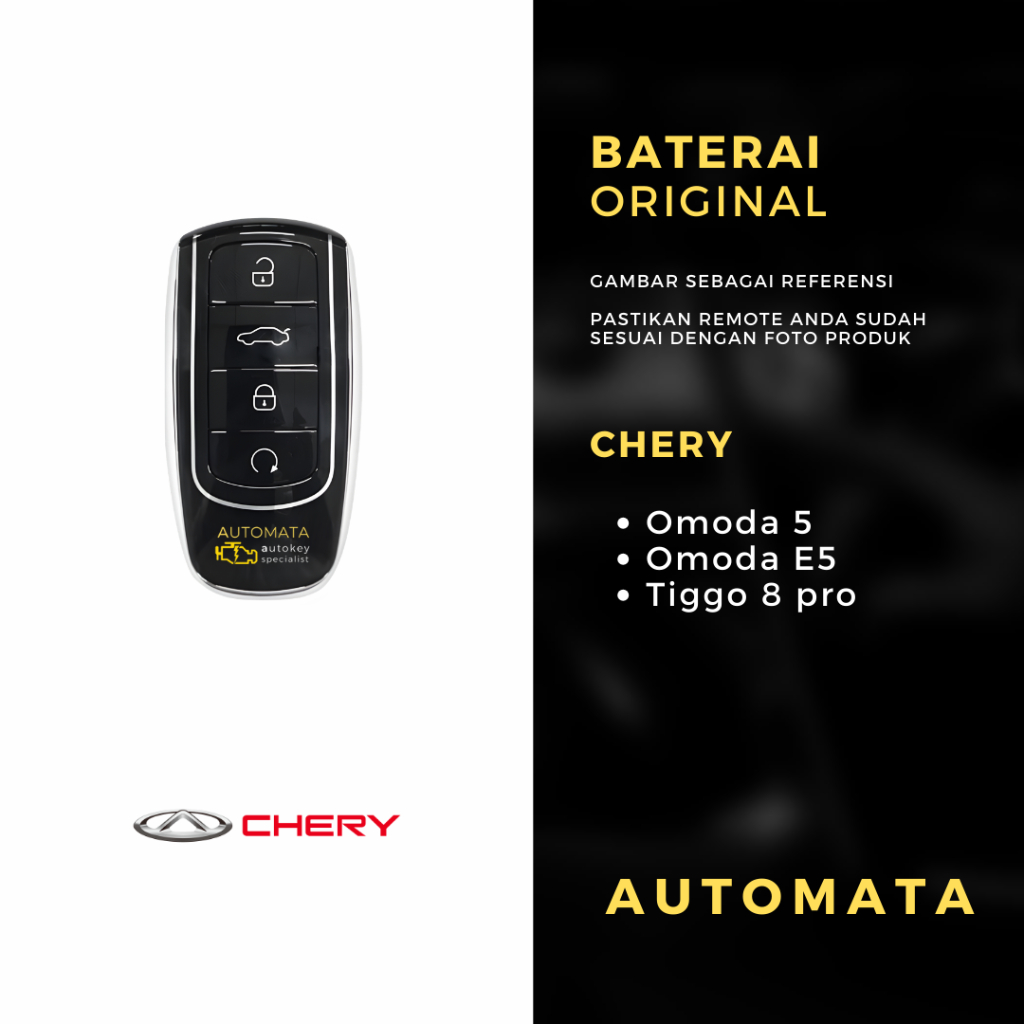 Jual Baterai Remote Kunci Chery Omoda 5 Original Panasonic | Shopee Indonesia