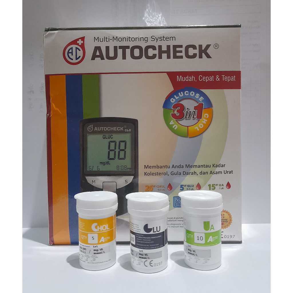 Jual ALAT AUTOCHECK 3 In 1- PAKET LENGKAP | Shopee Indonesia