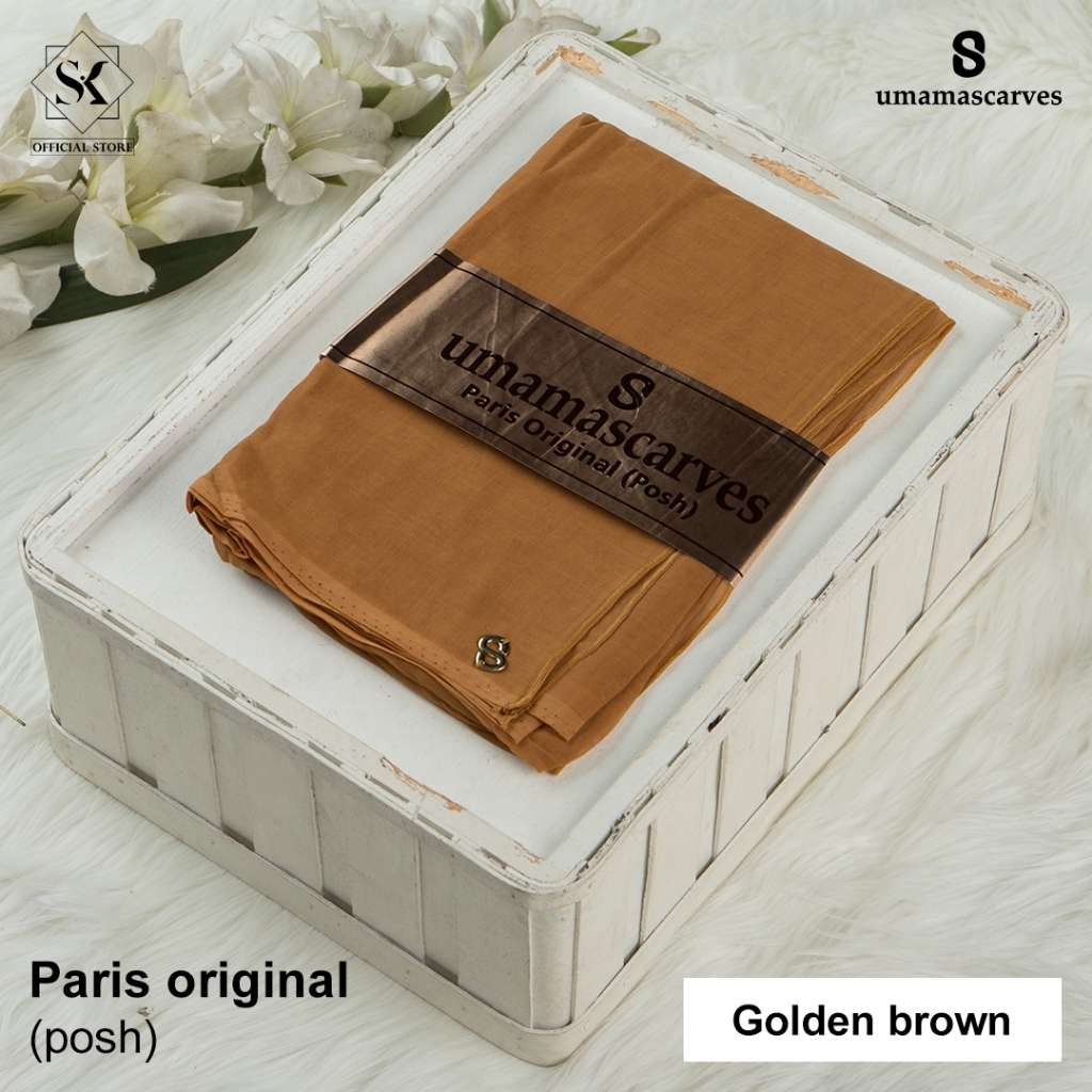 Jual Jilbab Umamascarves Paris Original Metal Logo S Kerudung Paris ...