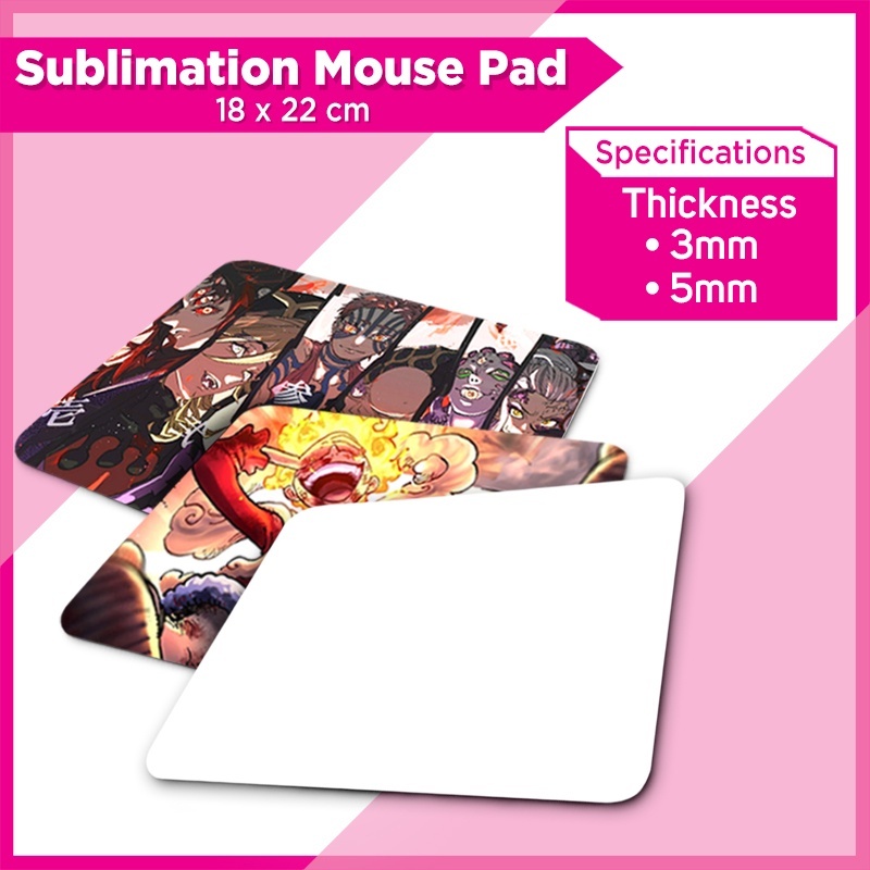 Jual 22cm x 18mm || 3mm / 5mm Alas Tetikus Kosong Transfer Termal Dari ...