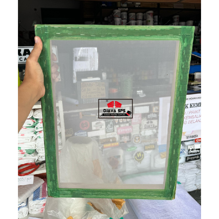 Jual Screen + FILM SABLON 40X60 T165 PUTIH | Shopee Indonesia