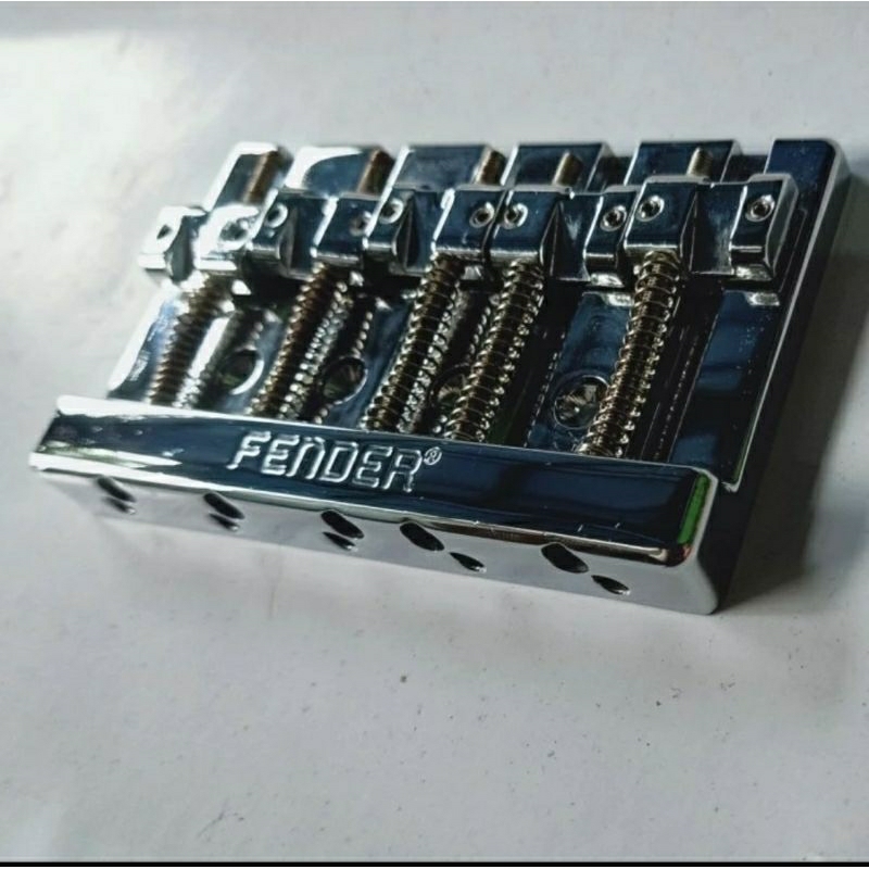 Jual 2nd Bridge Fender 5 String Badass High Mass Bass Part Original ...