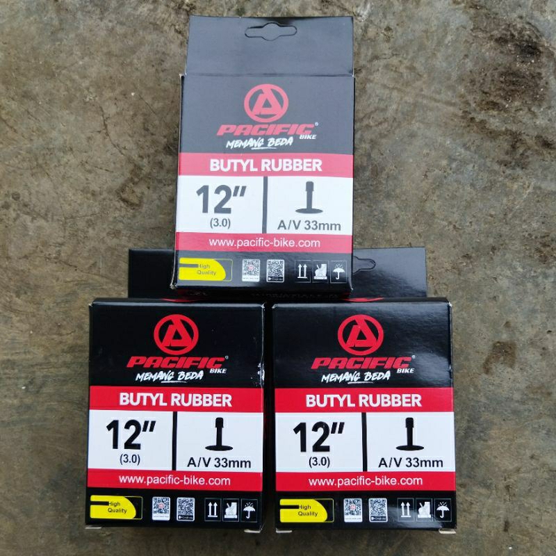 Jual ban dalam sepeda 12 x 3.0 jumbo Pacific | Shopee Indonesia