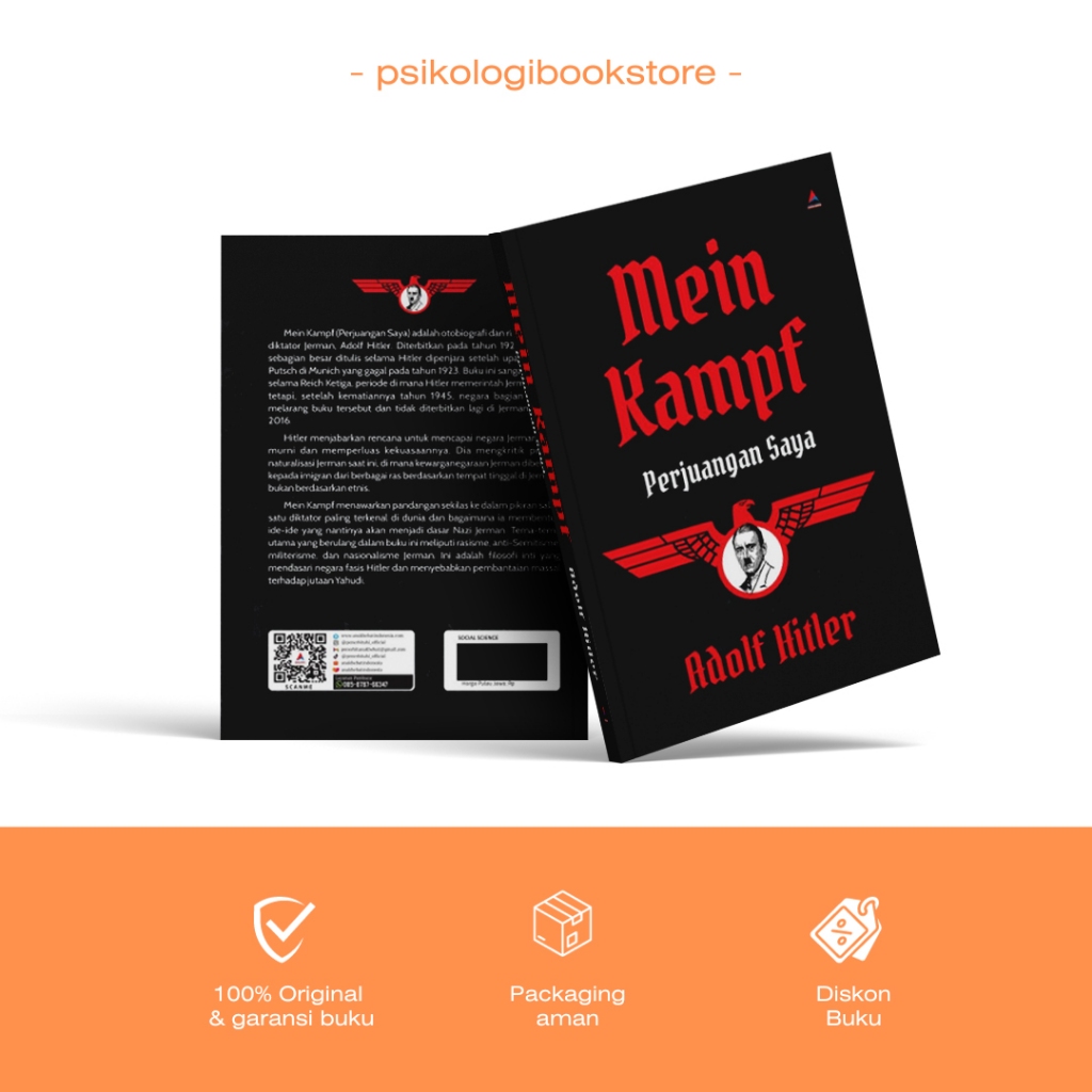 Jual Buku Mein Kampf Adolf Hitler - Psikologi Bookstore | Shopee Indonesia