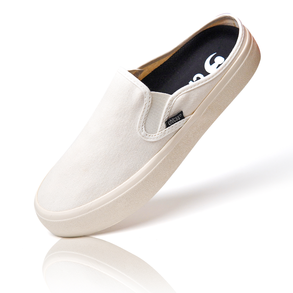 Jual Chicss Sepatu Slipon & mule Slopop - Sneakers Sepatu Slop Casual ...