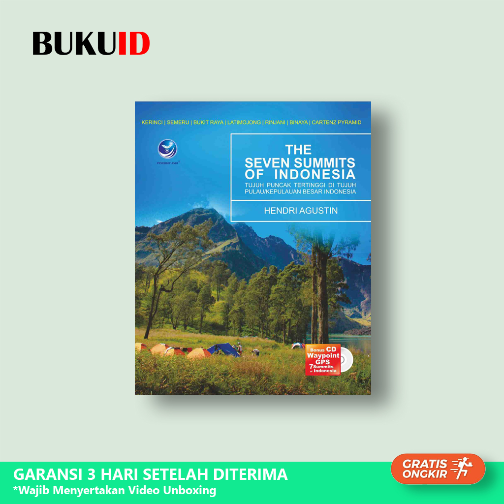Jual Buku The Seven Summits Of Indonesia, Tujuh Puncak Tertinggi Di Tujuh Pulaun Besar Indonesia ...