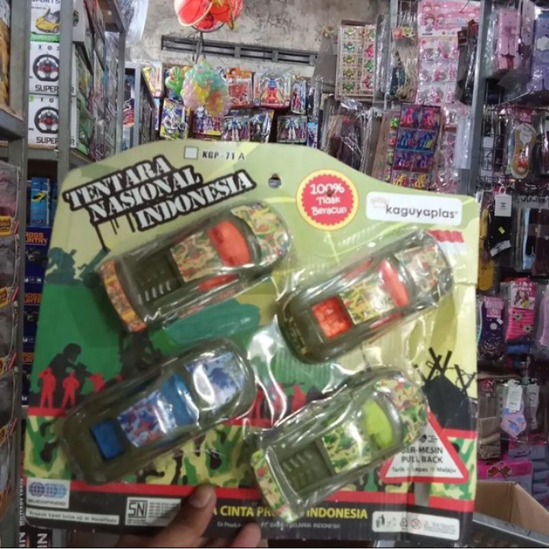 Jual Mobil tentara indonesia 1set isi 4pcs mobil / Mainan anak mobil tentara | Shopee Indonesia