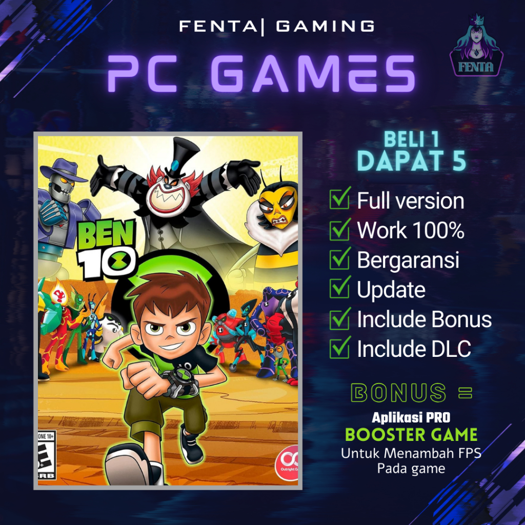 Jual BEN 10 - GAME PC - GAME LAPTOP | Shopee Indonesia