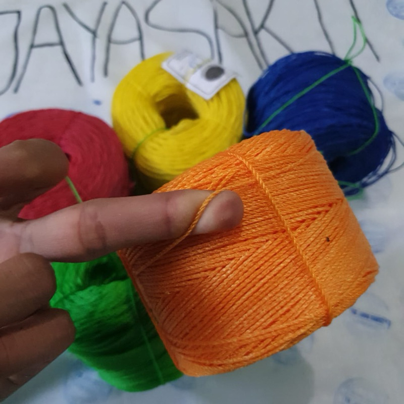 Jual Tali 2mm 2,5mm 1mm 1,5mm (BUKAN BAHAN DAUR ULANG) tambang nilon ...