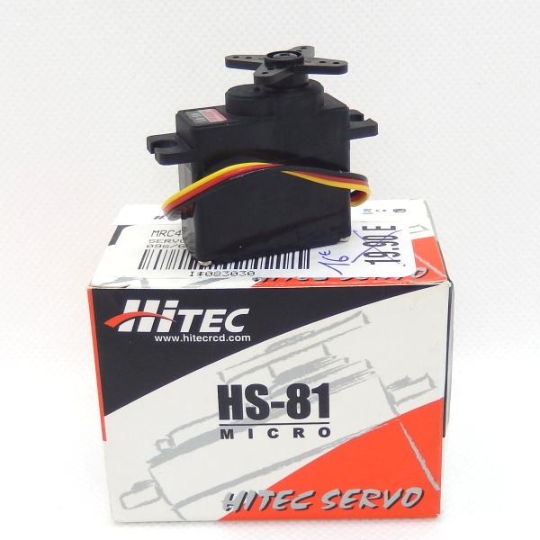 Jual HITEC HS-81 STANDARD MICRO SERVO MOTOR | Shopee Indonesia