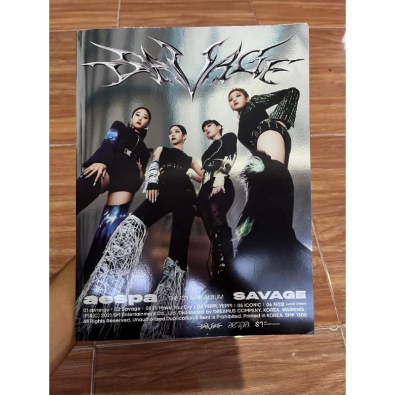Jual aespa 1st Mini Album "Savage" Hallucination Quest (Unsealed ...