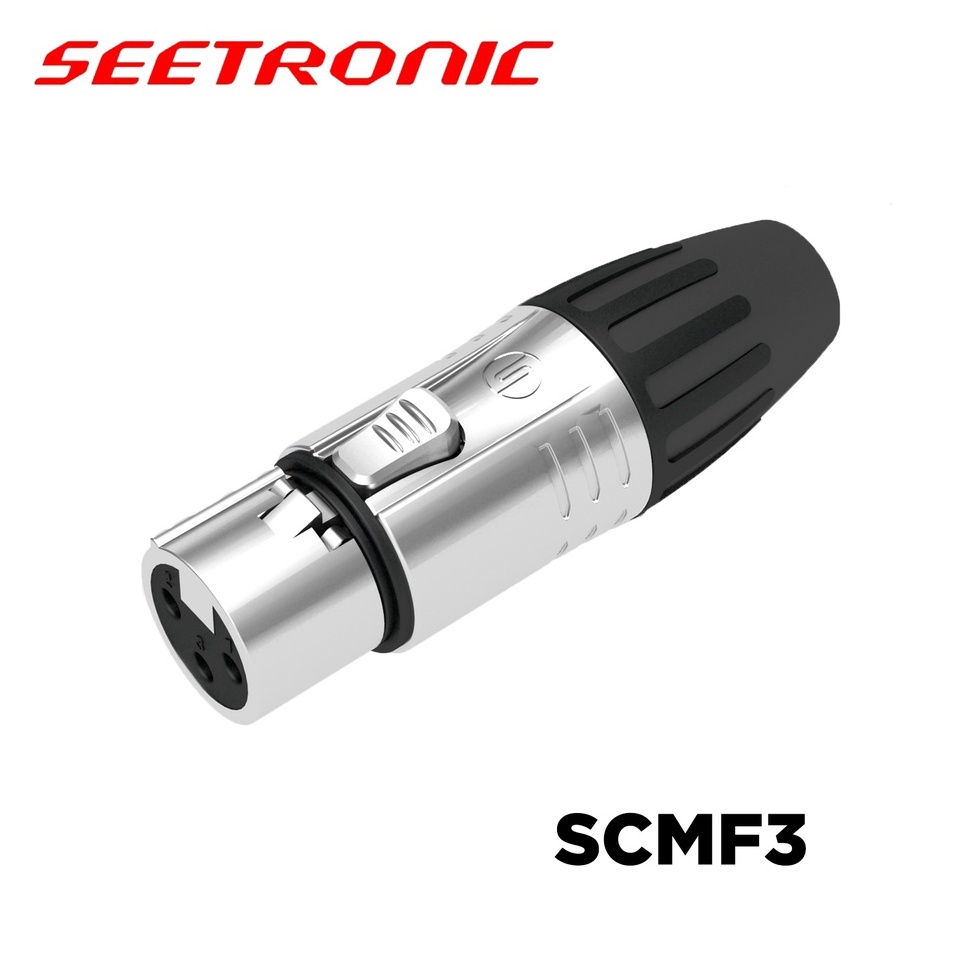 Jual JY Connector XLR Female 3 Pin SEETRONIC SCMF3 | Shopee Indonesia