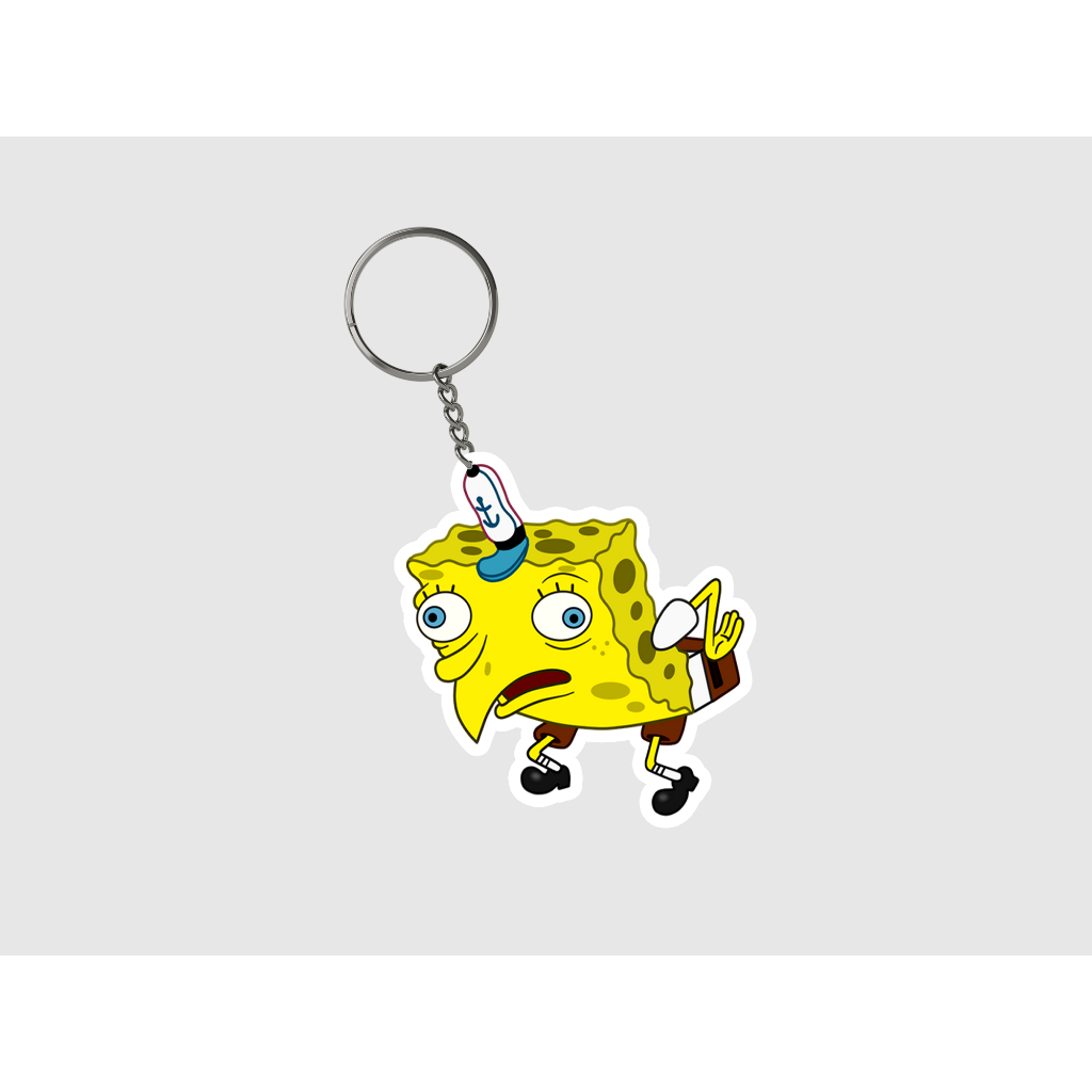 Jual Gantungan Kunci Keychain SpongeBob Patrick Squidward | Shopee ...