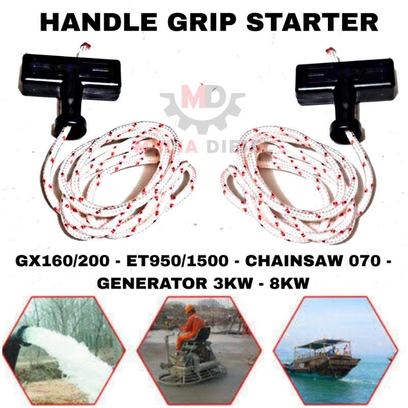 Jual Tali Starter Engkol Alit SET Handle Gagang Tarikan Mesin ...
