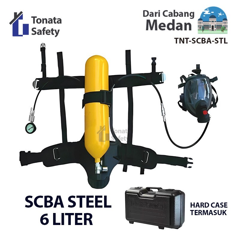 Jual SCBA Breathing Apparatus 6L Tonata / Steel 6 Ltr | Shopee Indonesia
