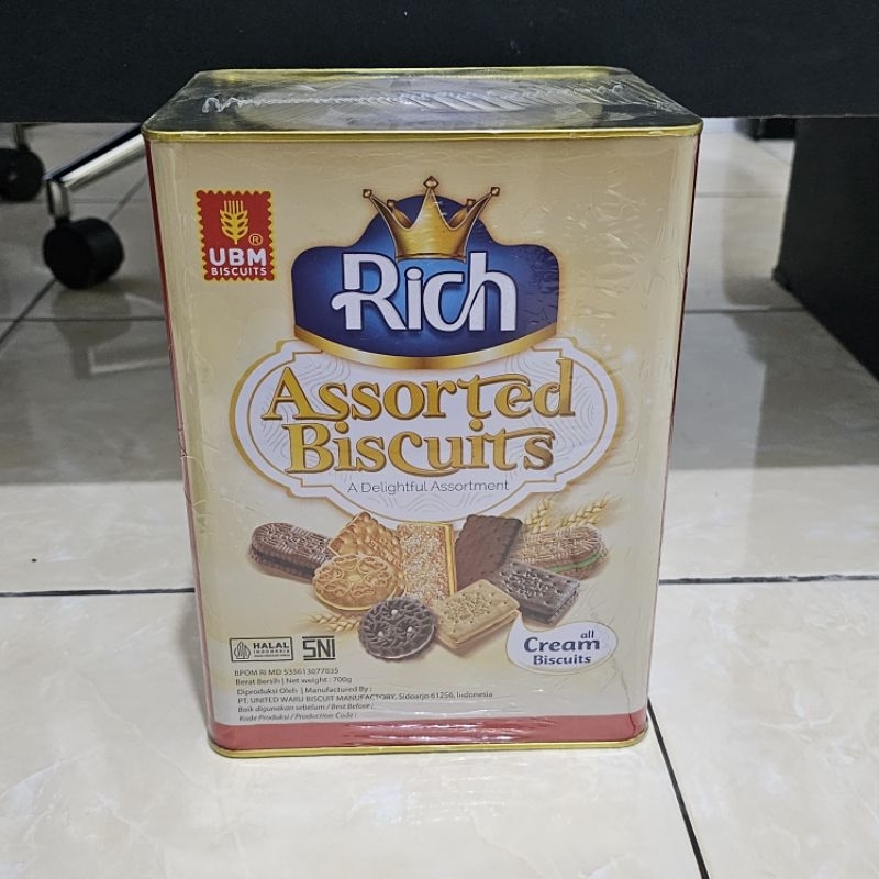 Jual UBM Rich Assorted Biscuits | Shopee Indonesia