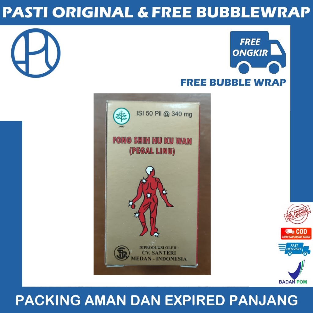 Jual FONG SHIH HU KU WAN PEGAL LINU ENCOK ISI 50 | Shopee Indonesia