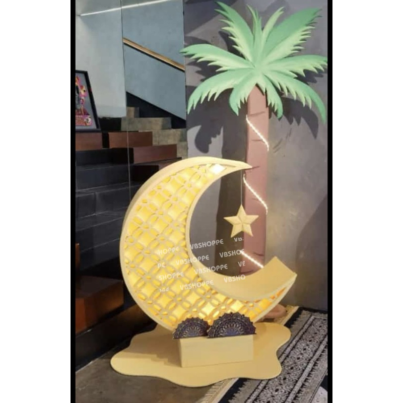 Jual PAKET STANDING RAMADHAN BACKDROP SPANDUK UNTA POHON KURMA BULAN ...