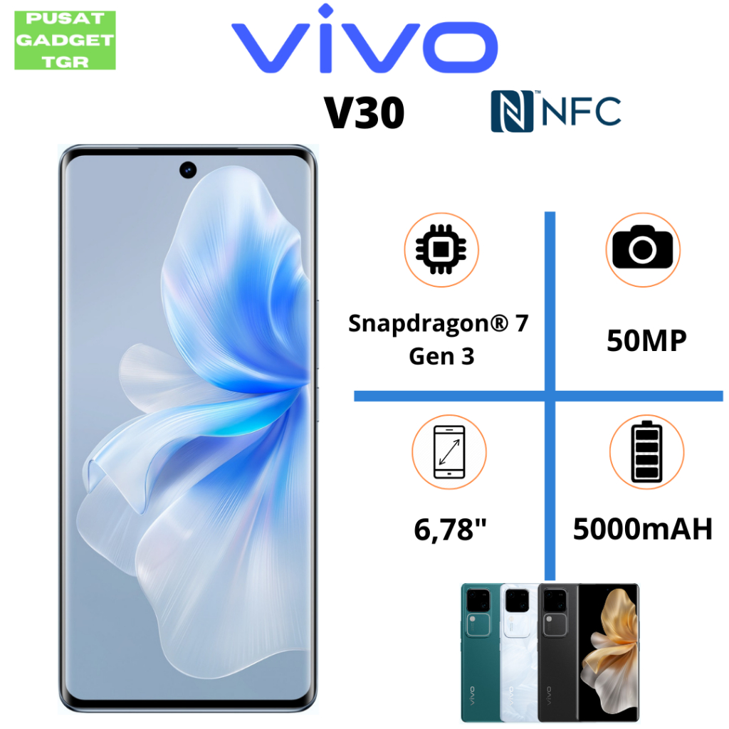 Jual Vivo V30 | Vivo V30 Pro Garansi Resmi Vivo Indonesia | Shopee ...