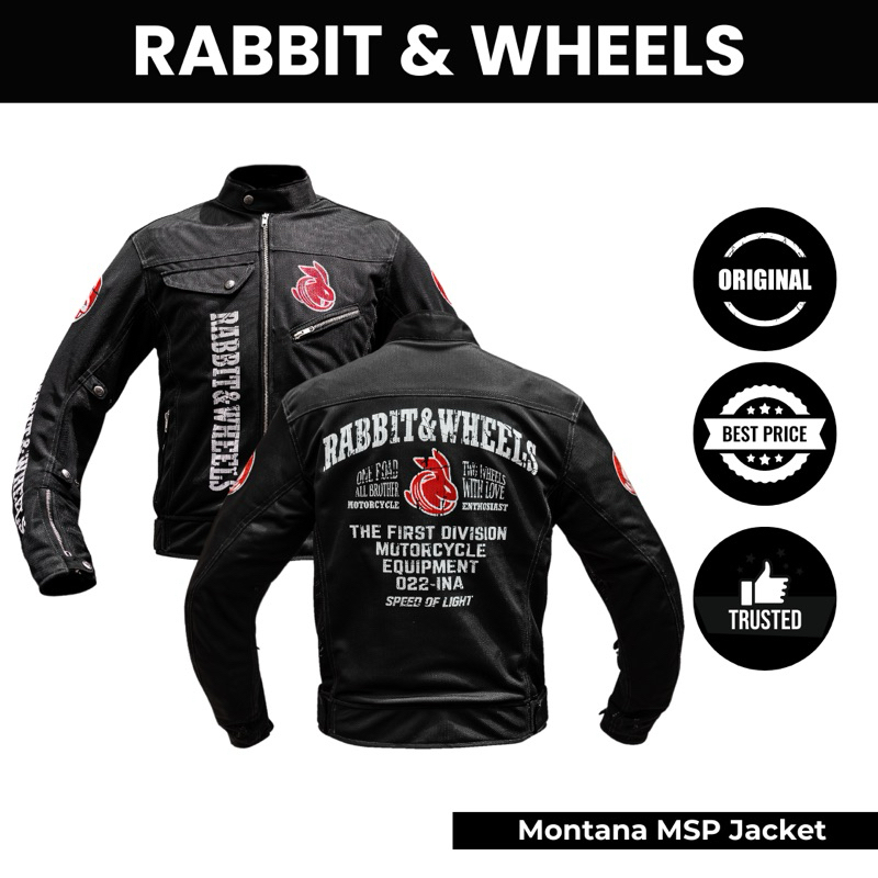 Jual Jaket Rabbit & Wheels MSP Montana (Full Protector) 100% Authentic ...