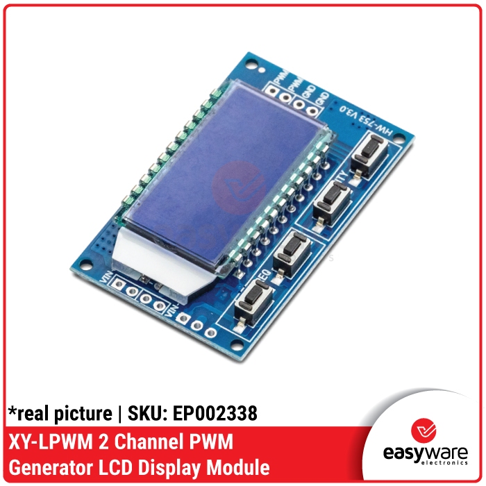 Jual XY-LPWM 2 Channel PWM Generator LCD Display Module | Shopee Indonesia