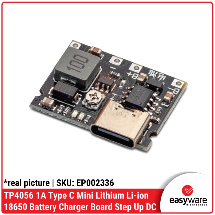 Jual TP4056 1A Type C Mini Lithium Li-ion 18650 Battery Charger Board ...