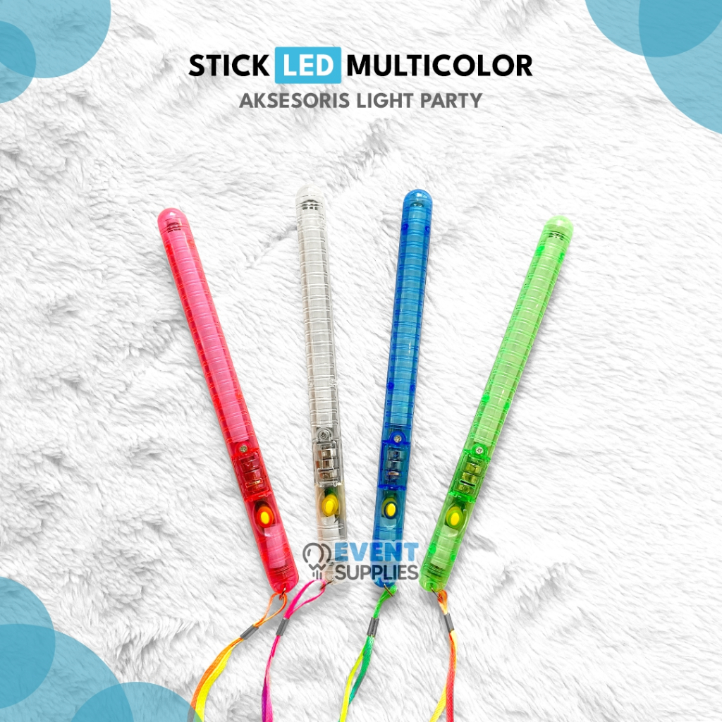 Jual Tongkat LED Stik Pawai Karnaval Takbiran Ramadhan Nyala Lampu ...