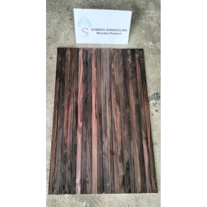 Jual Kayu SONOKELING Tebal 1,2cm Lebar 2,5cm Panjang 100cm | Shopee ...