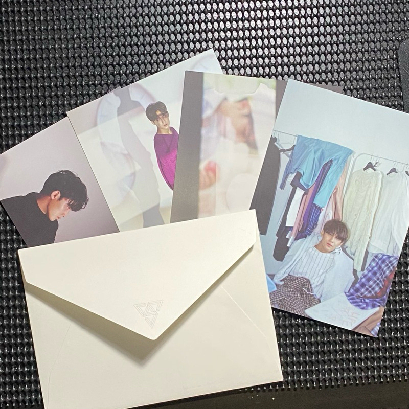 Jual Photocard postcard set Mingyu director’s cut sunset seventeen ...