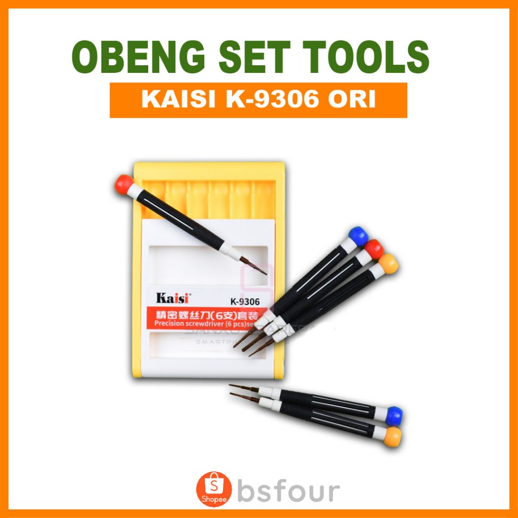 Jual TOOLS OBENG SET KIT KAISI K-9306 ORI | Shopee Indonesia