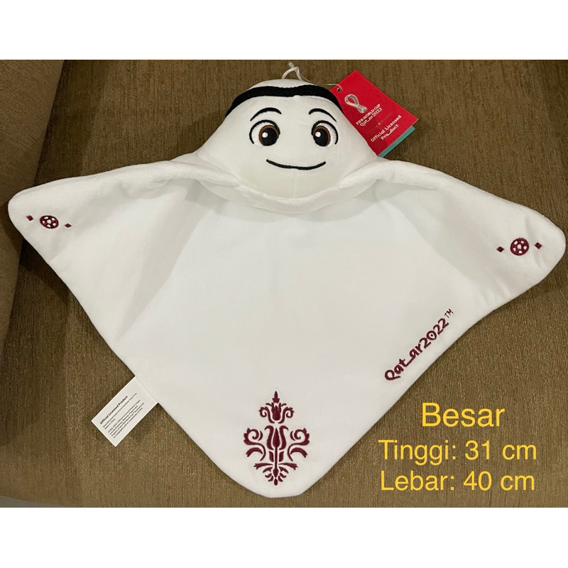 Jual Boneka / Pajangan Fifa world cup Qatar (maskot Laeeb) Original ...