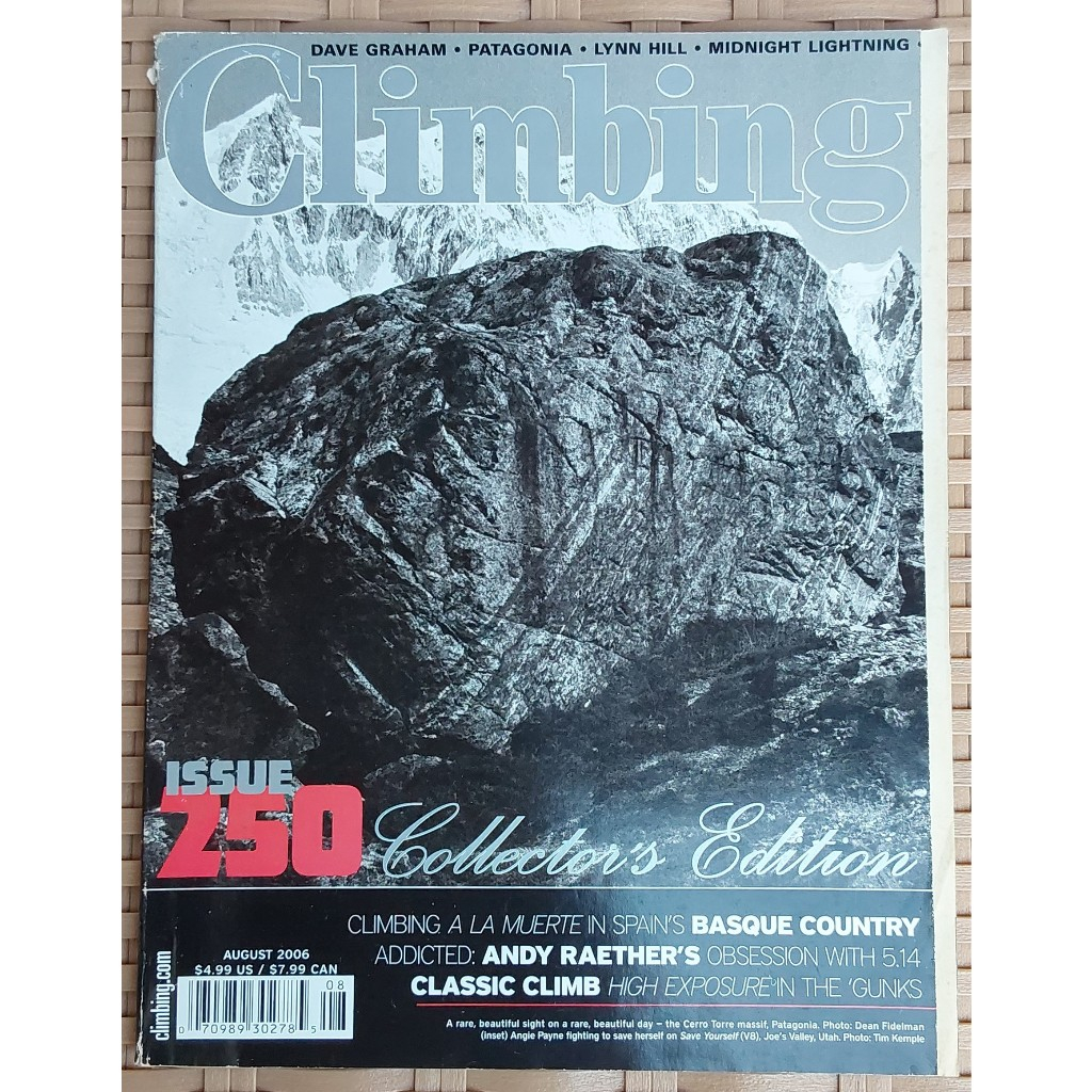 Jual USA Edition - Climbing Magazine/Majalah Issue 250 Collectors Issue ...