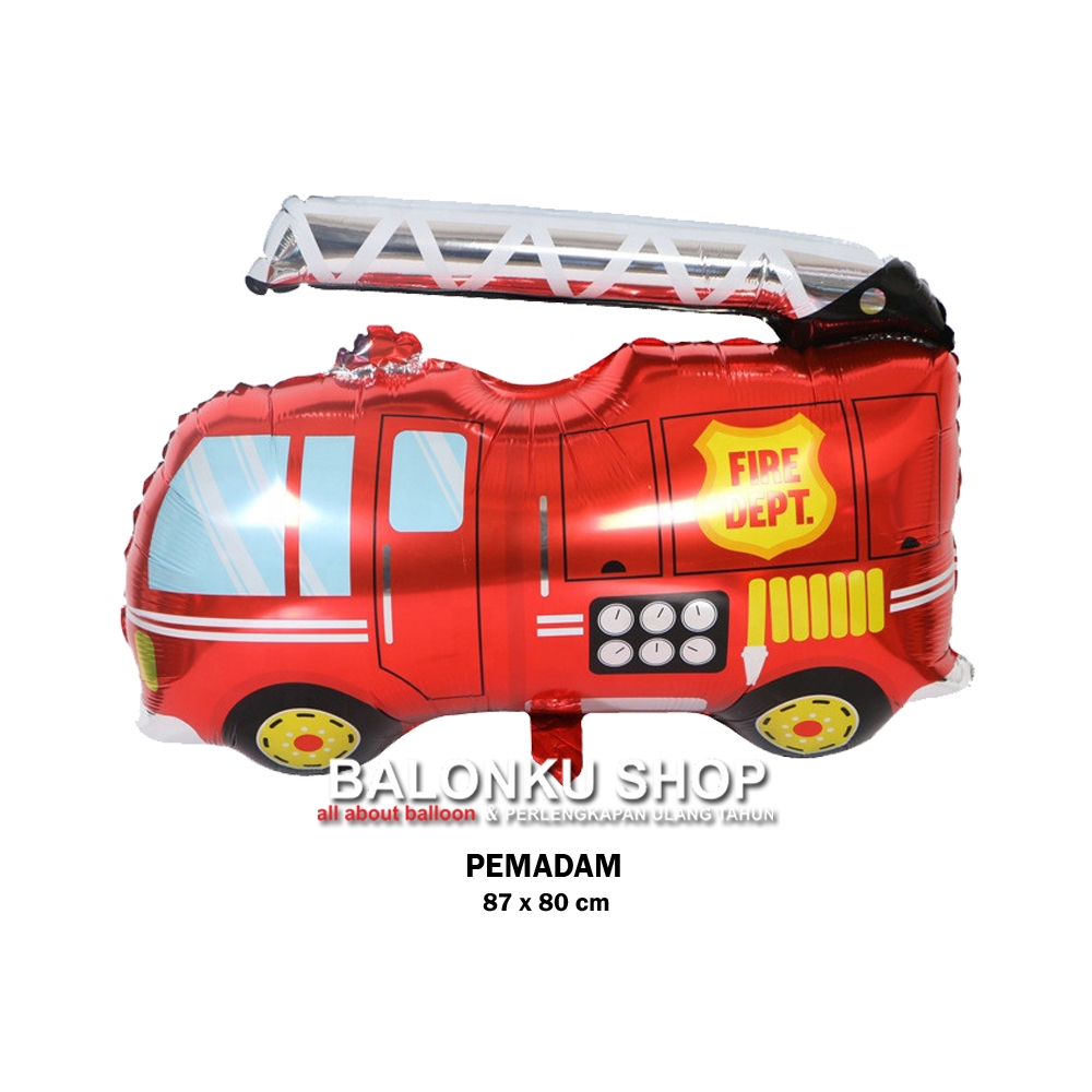 Jual Balon Foil Mobil Pemadam / Balon Mobil / Balon Mobil Pemadam Jumbo ...