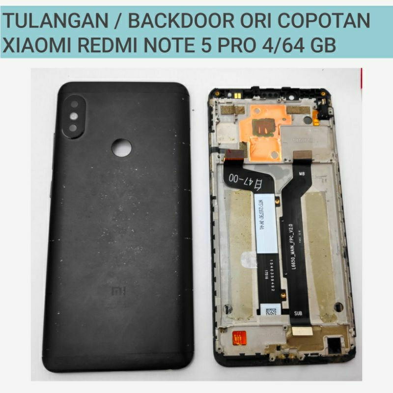 Jual SPAREPART COPOTAN REDMI NOTE 5 PRO 4/64 , KAMERA D/B , PAPAN PCD ...