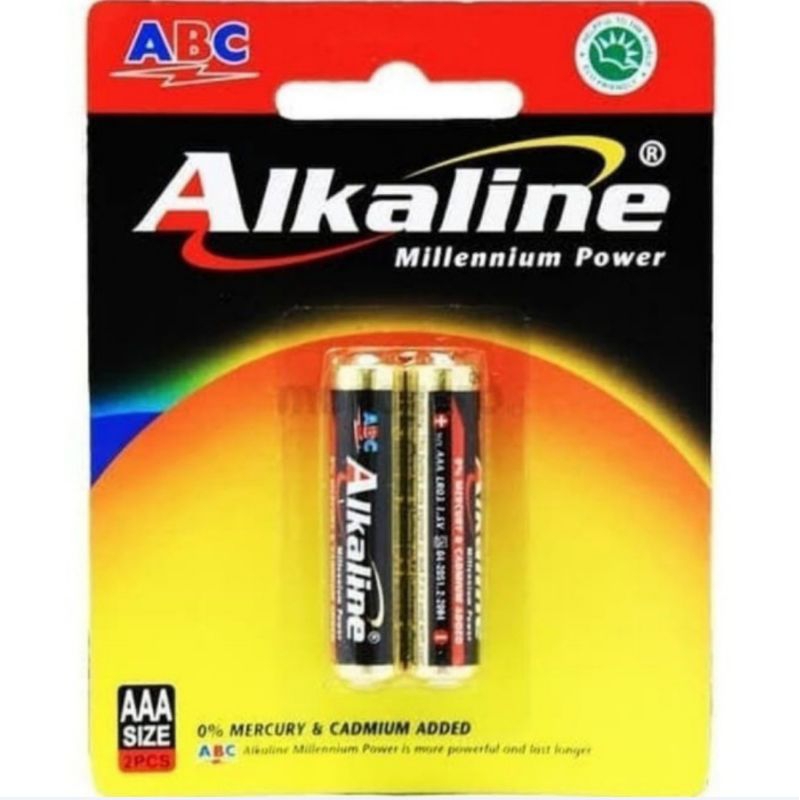 Jual ABC Alkaline AA dan AAA isi 2 | Shopee Indonesia