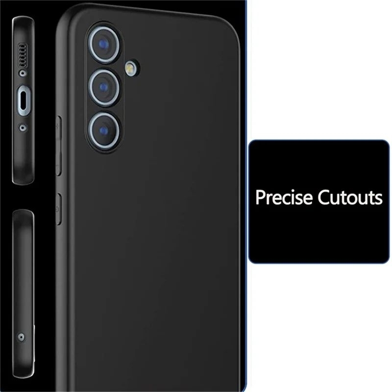 Jual Case Black Matte Samsung A15 A16 A26 A36 A56 A25 A35 A55 A14 A24 A34 A54 4G 5G Casing Hitam ...