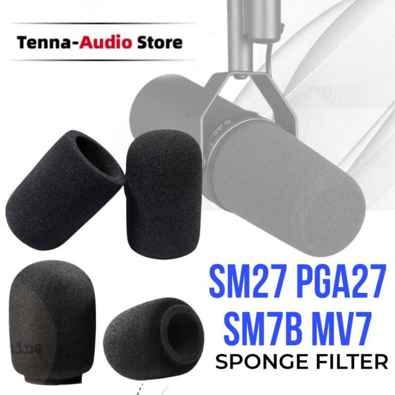 Jual Busa mic microphone condenser shure SM27 MV7X SM7B Secondwave ...