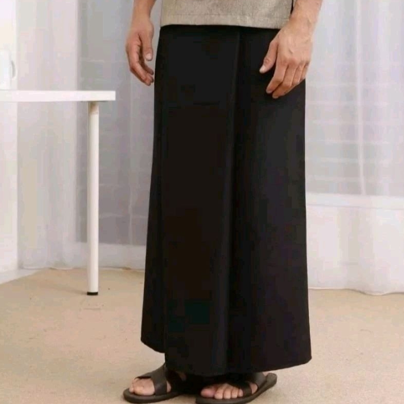 Jual Sarung Tenun Hitam Polos Pria Dewasa | Sarung Shalat Dewasa ...