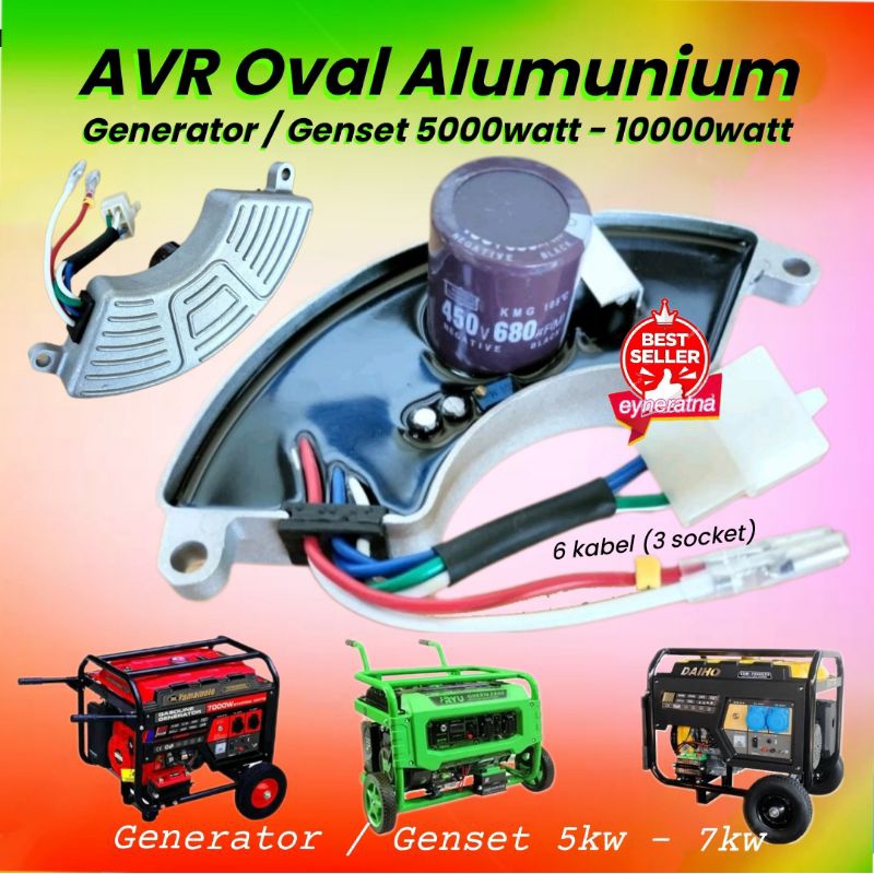 Jual AVR genset 5000watt 65000watt 7000watt 8000watt 9000watt 10000watt ...