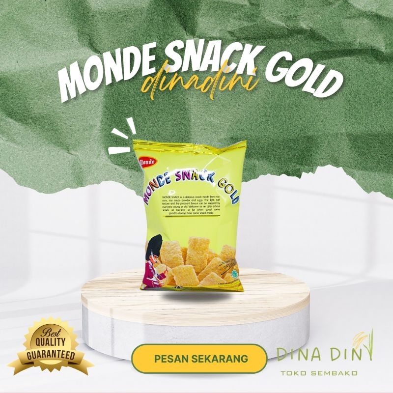 Jual Monde snack Gold serena27gr | Shopee Indonesia