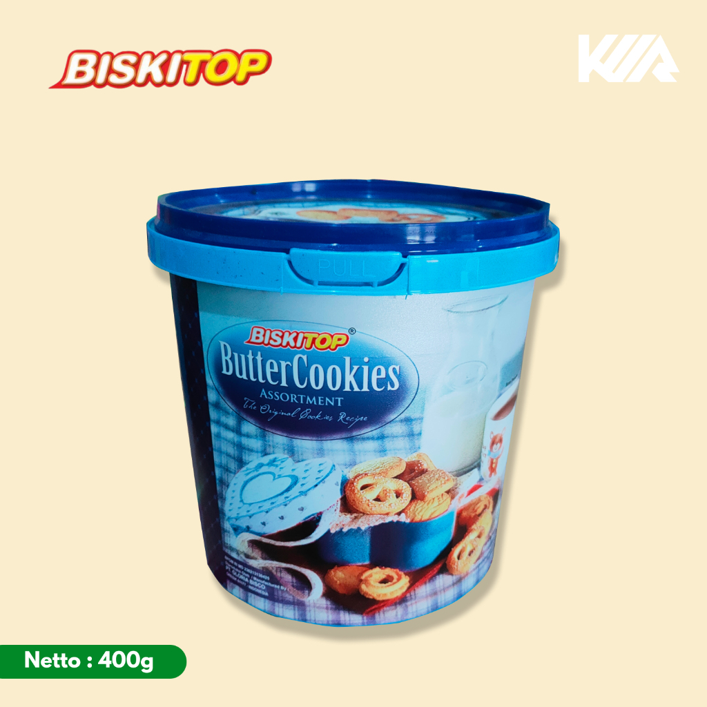 Jual Biskitop Butter Cookies 370g - Biskitop Timba | Shopee Indonesia