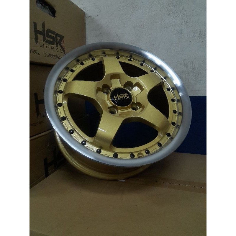 Jual Velg Racing R15 Hsr wheel tipe BOB Velg Mobil Import | Shopee Indonesia