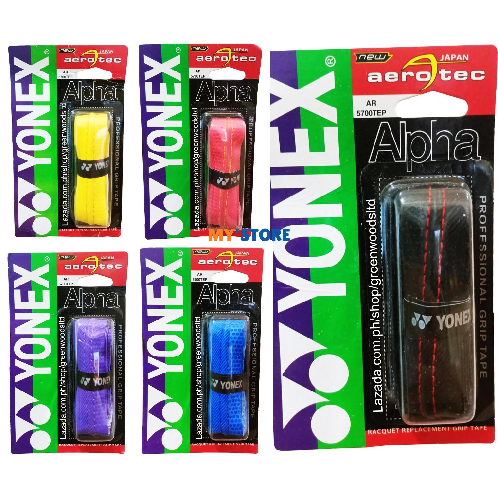 Jual Grip Raket Badminton Karet Yonex ALPHA Ada Tulang Aerotec Japan Asli Bulutangkis | Shopee ...
