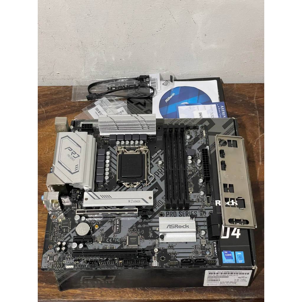 Jual Motherboard Asrock B560m Pro4 LGA 1200 | Fullset | Garansi Resmi ...