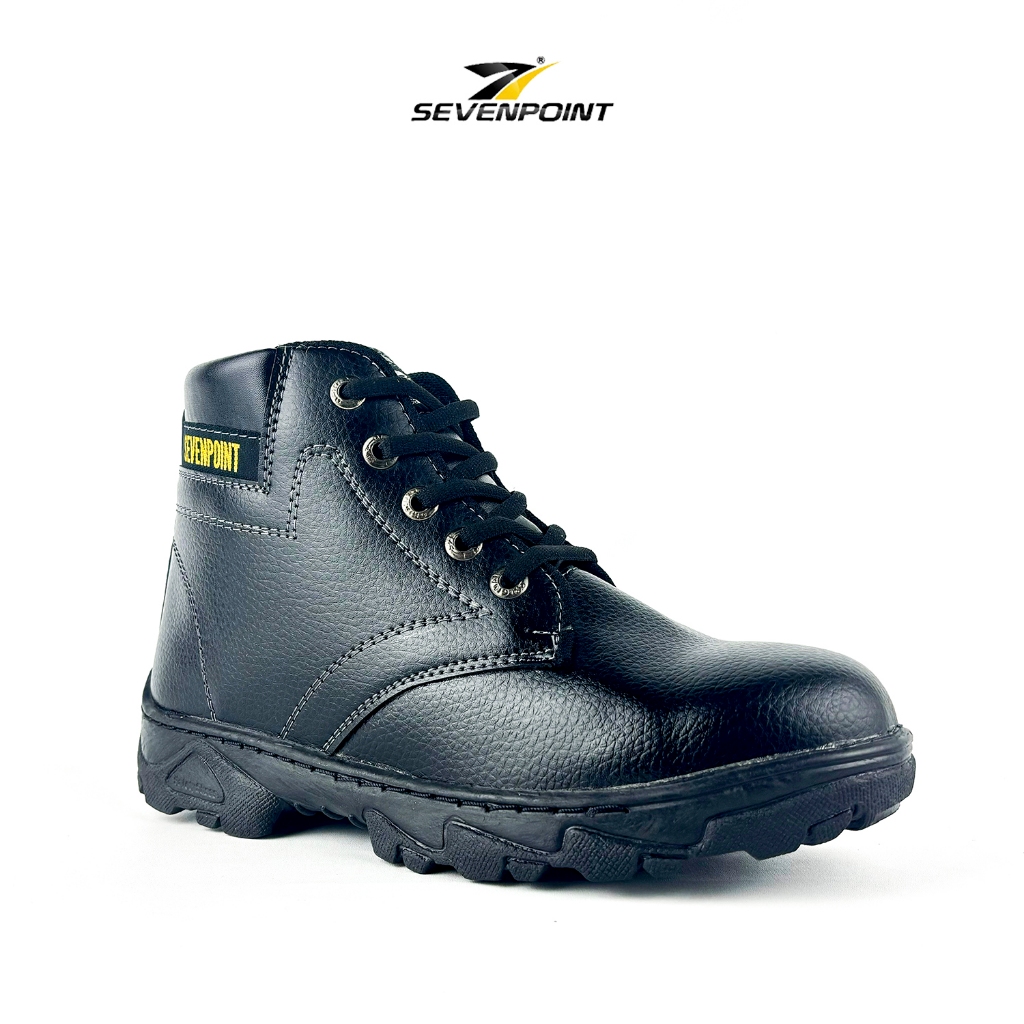 Jual Sepatu Safety Shoes Mid Cut Sepatu Safeti Ujung Besi Sefti Pria ...