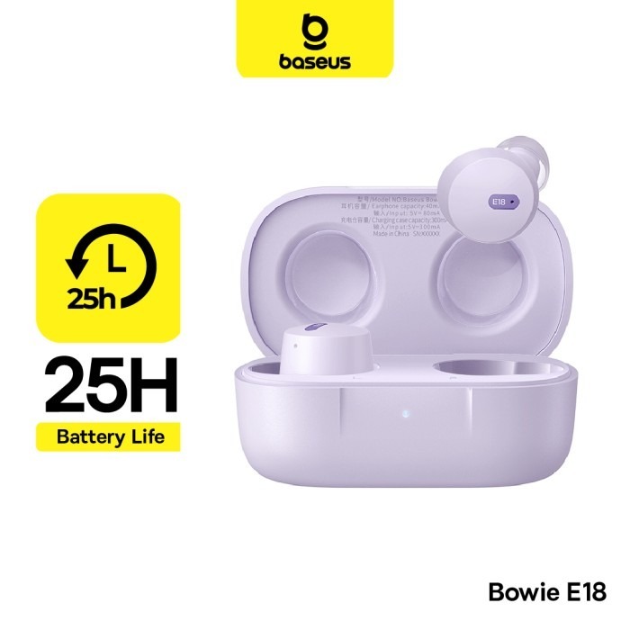 Jual Baseus Bowie E18 TWS True Wireless Earbuds Headset Bluetooth 5.3 | Shopee Indonesia